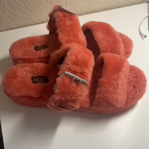 UGG | Shoes | Ugg Fuzz Yeah Mariposa Slides | Poshmark
